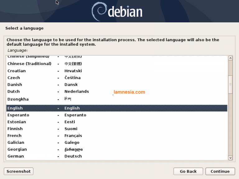 Tutorial Install Debian 10 (Buster) Lengkap - Lamnesia Media