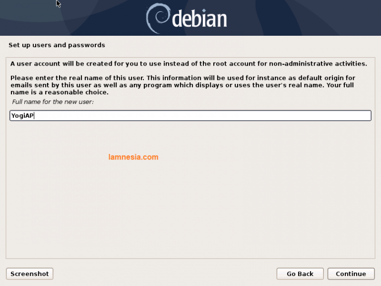 Tutorial Install Debian 10 (Buster) Lengkap - Lamnesia Media